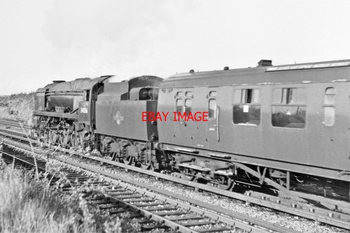 PHOTO SR WEST COUNTRY CLASS LOCO NO 34036 WESTWARD HO | eBay