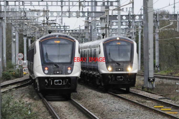 PHOTO TWO ELIZABETH LINE TRAINS AT MAIDENHEAD 26TH FEB 2020 (2) | eBay