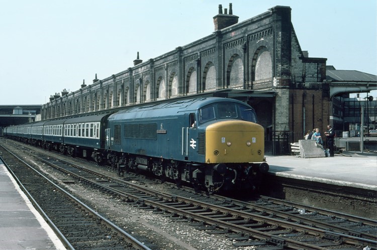 PHOTO CLASS 45 45055 ROYAL CORPS OF TRANSPORT CALLS AT LEICESTER ...