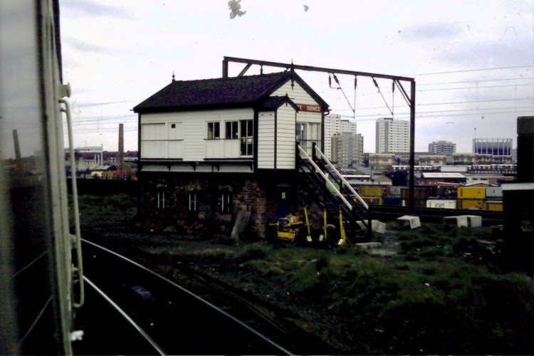 PHOTO CARRIAGE SIDINGS SIGNAL BOX BIRMINGHAM 1978 | eBay