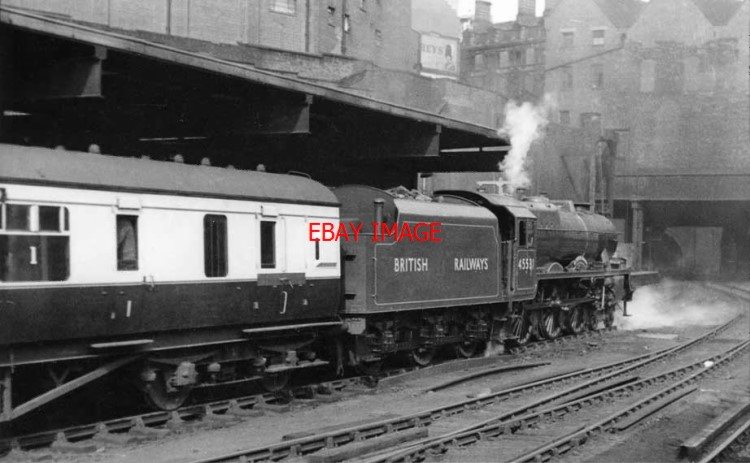 PHOTO LMS REBUILT PATRIOT 6P 4-6-0 NO 45531 SIR FREDERICK HARRISON AT ...