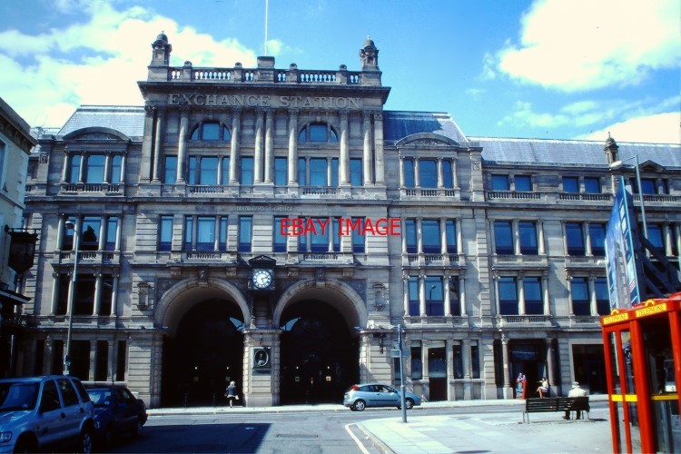 PHOTO LIVERPOOL EXCHANGE STATION THE FRONTAGE OF THE CLOSED LIVERPOOL ...
