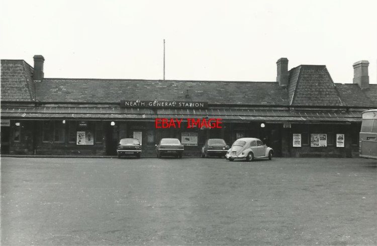 PHOTO NEATH GENERAL STATION 12/74 SHORTLY BEFORE REBUILDINGTHE RAILWAY ...