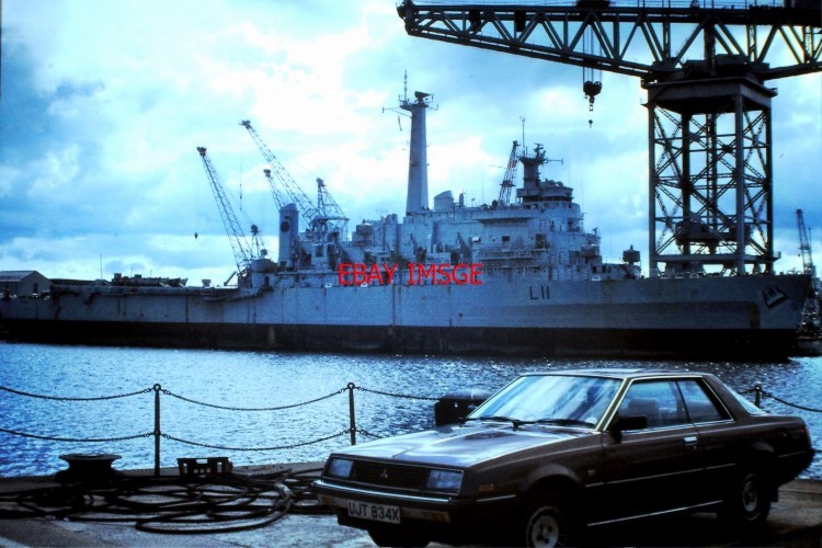 PHOTO HMS INTREPID FEARLESS CLASS ASSAULT SHIP VIEW 6 AT THE PORTSMOUTH ...