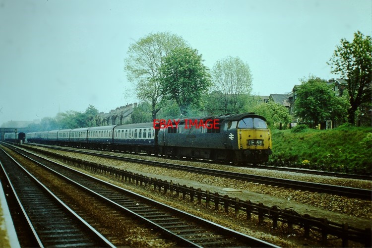 PHOTO (CLASS 52) NO (D)1068 WESTERN RELIANCE IN BR RAIL BLUE LIVERY ...