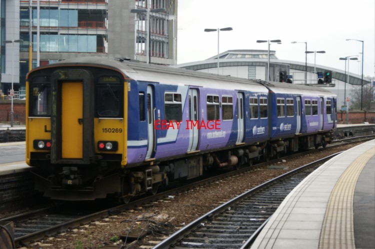 PHOTO CLASS 150 SPRINTER 2-CAR DMU NO 150 269 AT SHEFFIELD OF NORTHERN ...