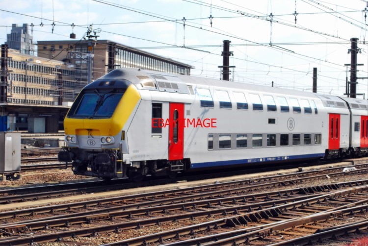 PHOTO BELGIAN RAILWAYS - SNCB/NMBS TYPE M6 2ND CLASS COACH NO 65059 ...