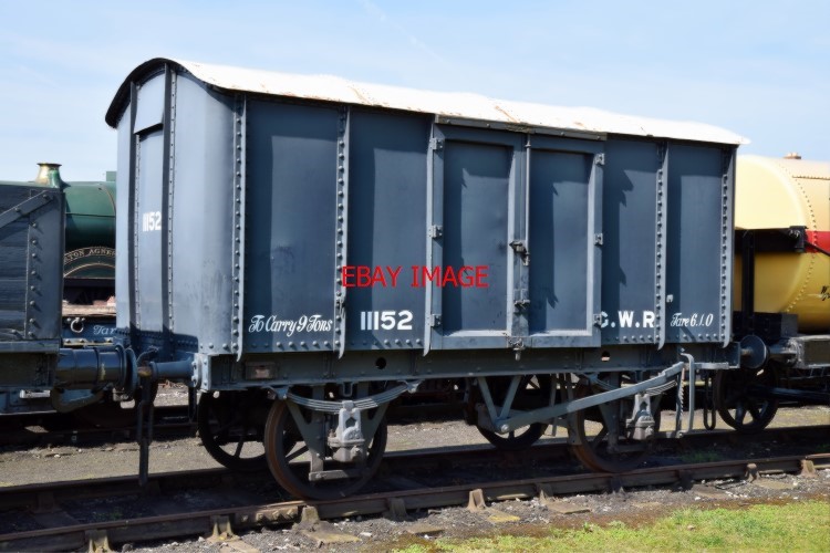 PHOTO GWR 'IRON MINK' UNFITTED VENTILATED 10 TON IRON GOODS VAN NO ...