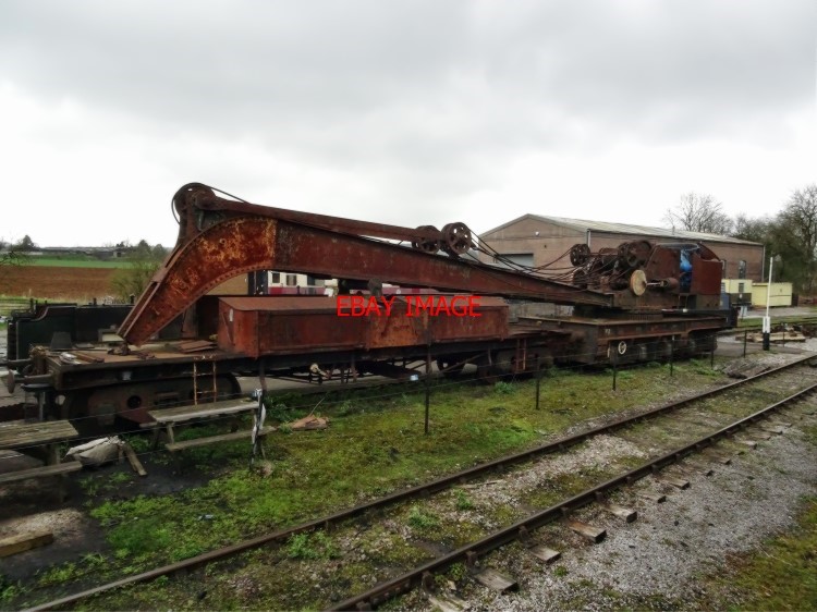 PHOTO GWR 36 TON CRANE NO 2 (BR NO ADW 150434) BUILT IN 1908 BY ...