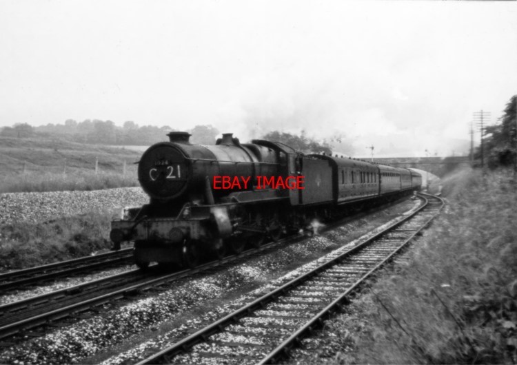 PHOTO GWR COUNTY CLASS LOCO NO 1024 COUNTY OF PEMBROKEON A BRISTOL ...