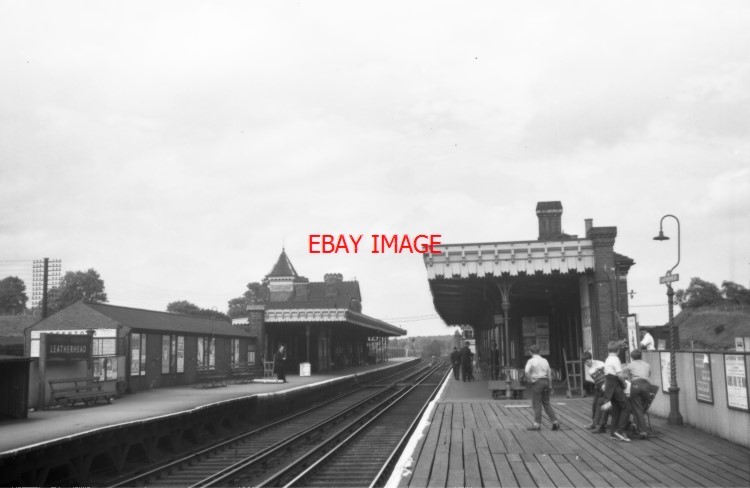 PHOTO LEATHERHEAD RAILWAY STATION IN 1961 | eBay