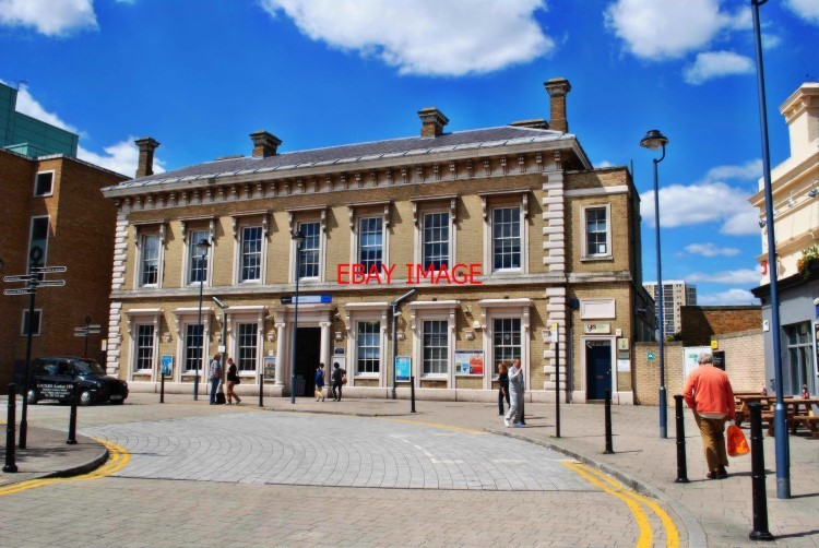PHOTO GREENWICH RAILWAY STATION. FRONTAGE. 3.6.13 | eBay