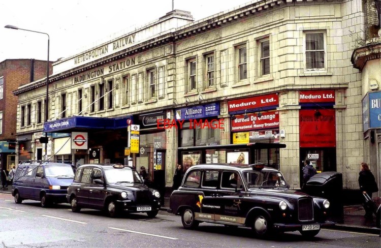 PHOTO LONDON TRANSPORT METROPOLITAN LINE PADDINGTON PRAED ST RAILWAY ...