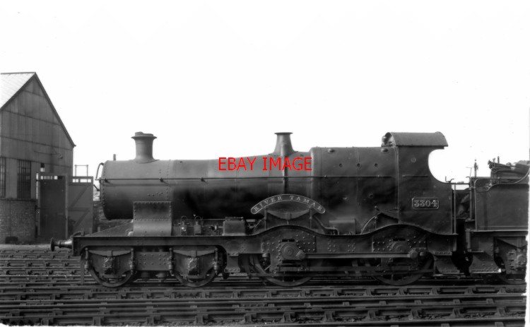 PHOTO GWR BULLDOG CLASS LOCO NO 3304 RIVER TAMAR AT READING | eBay