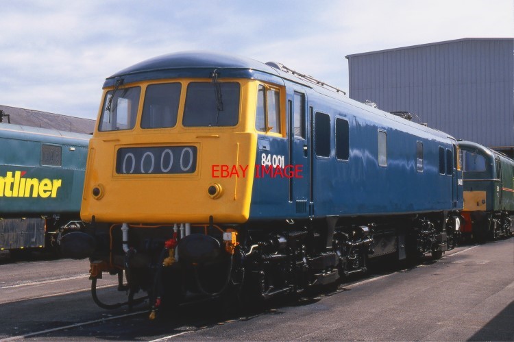 PHOTO CLASS 84 LOCO NO 84001 AT THE 2003 DONCASTER WORKS OPEN WEEKEND ...