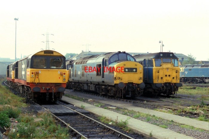 PHOTO CLASS 58 DIESEL 58016 58012 37204 31311 & 47119 AT SALTLEY ON 12 ...