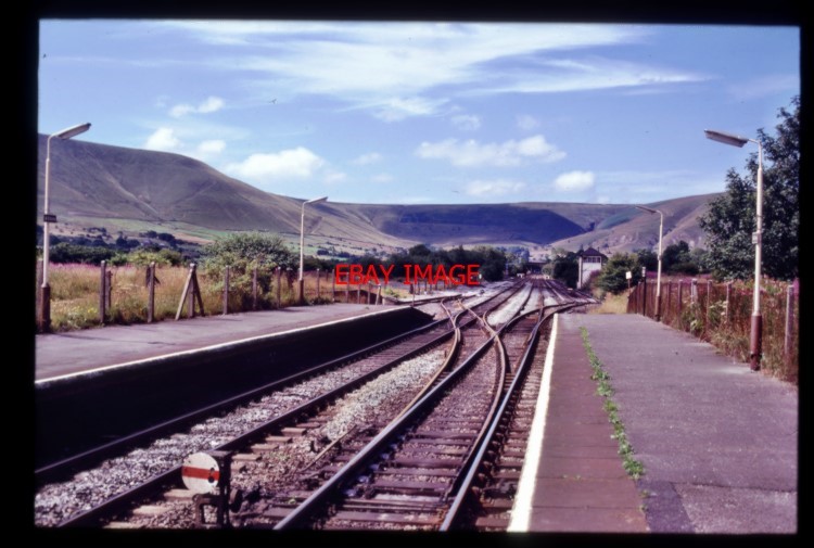 PHOTO EDALE RAILWAY STATION SIGNAL BOX AND SIDINGS 1989 | eBay