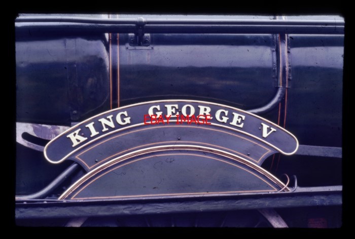 PHOTO GWR LOCO NO 6000 KING GEORGE V NAMEPLATE | eBay