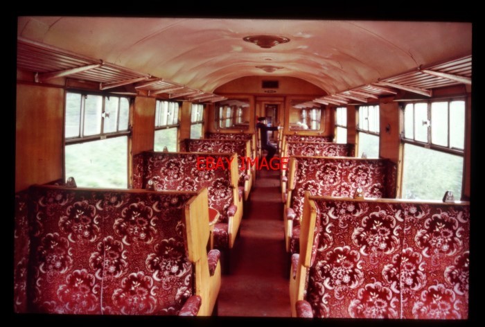 PHOTO INSIDE OF A OLD RAILWAY CARRIAGE | eBay