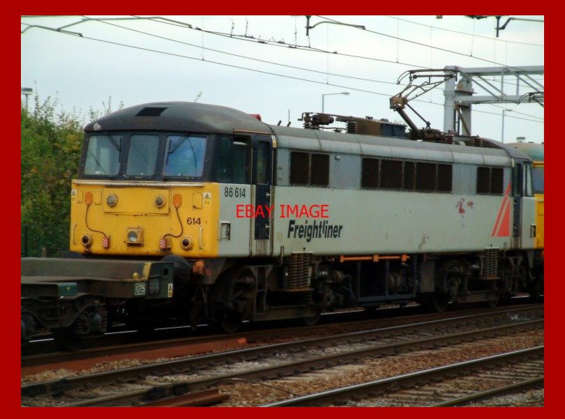 PHOTO BR CLASS 86 ELECTRIC LOCO NO 86614 | eBay