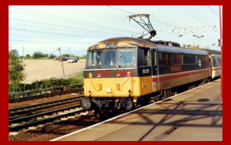 PHOTO BR Class 86 Electric Loco No 86 215 B £1.45 - PicClick UK