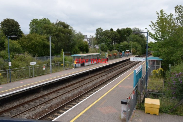 PHOTO PONTYCLUN STATION LOOKING WESTWARDS VIEW 2 | eBay